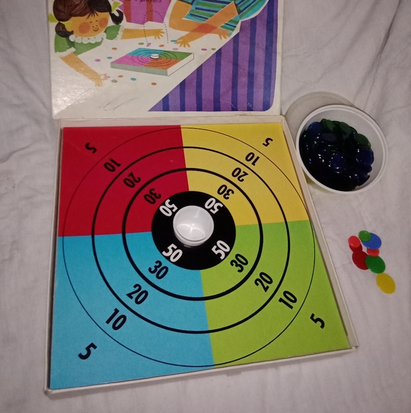 Whitman | Games | 966 Mid Century Modern Tiddly Winks Board Game | Poshmark